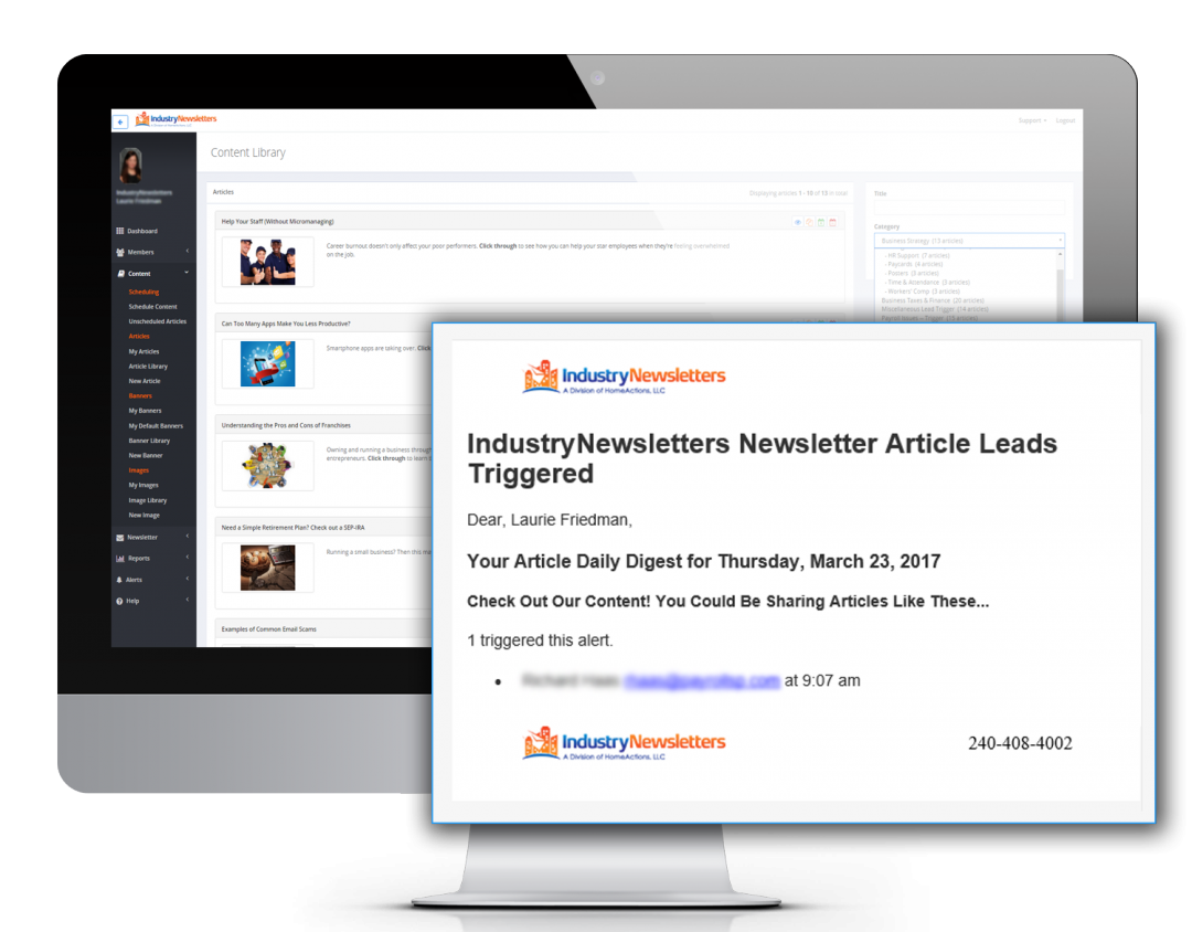 Lead Generation Tools - IndustryNewsletters